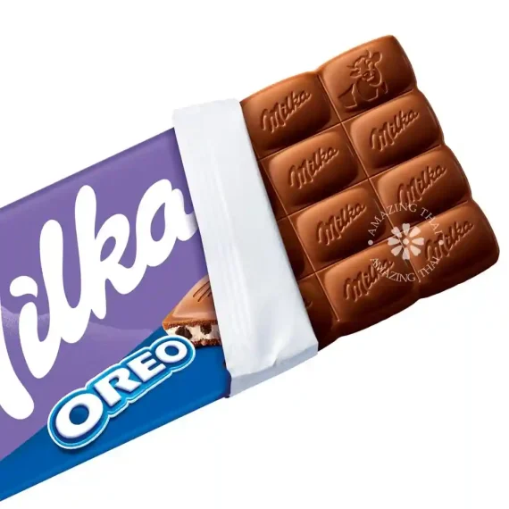 Milka Oreo Chocolate Bars – Creamy Milk Chocolate with Crunchy Oreo ...