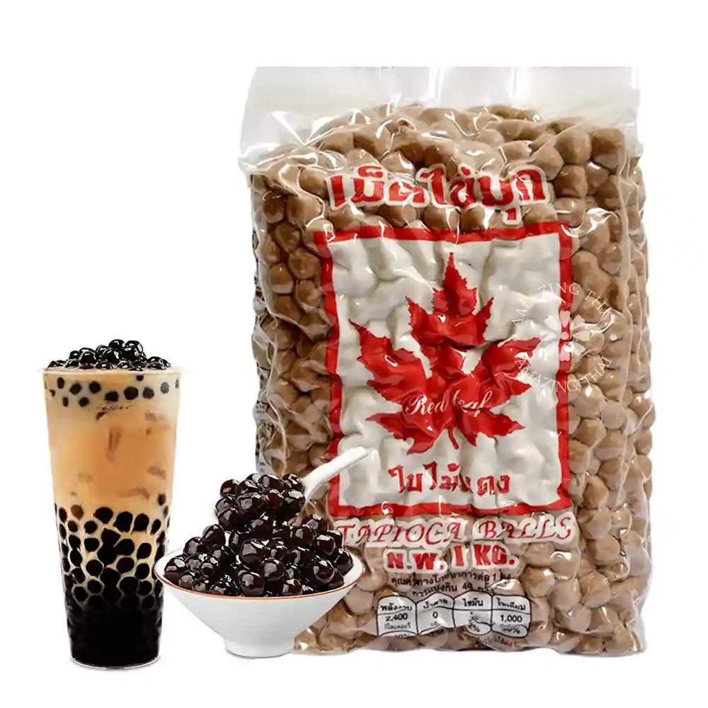 RED LEAF Tapioca Pearls – Premium Quality for Perfect Bubble Tea - Boba ...